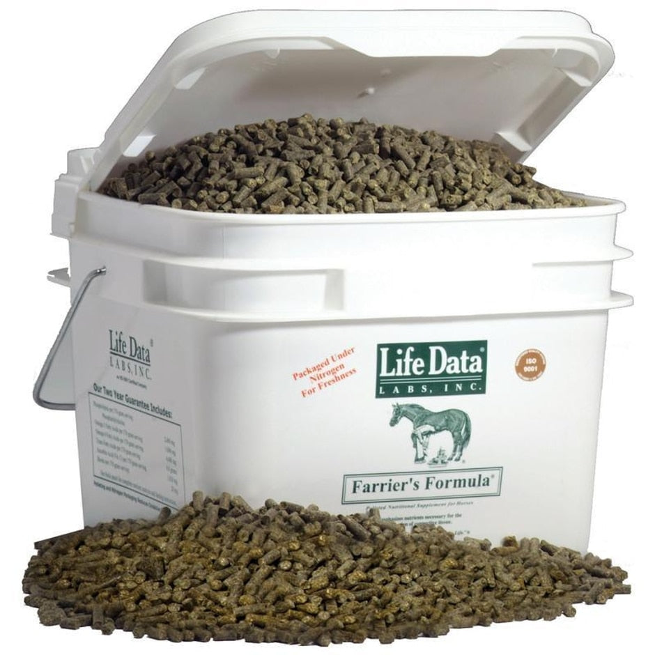 LIFE DATA FARRIERS FORMULA PAIL - Mansfield Depot, CT - G.M. Thompson ...