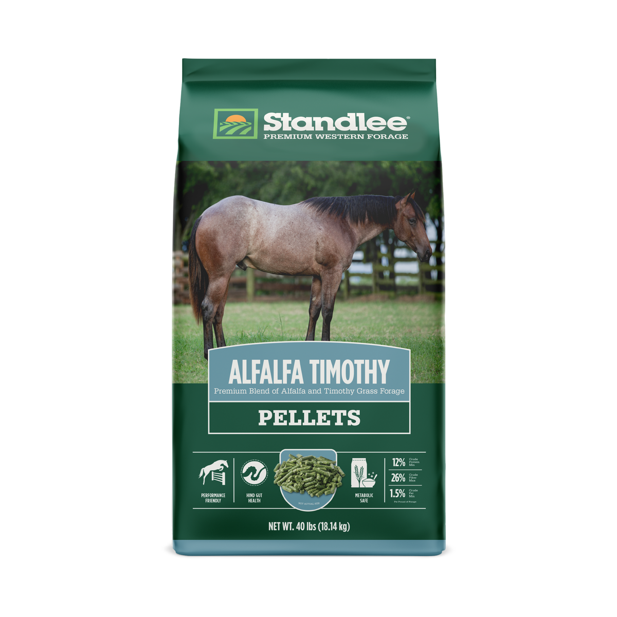 Standlee Premium Western Forage Alfalfa Timothy Grass Hay Pellets ...
